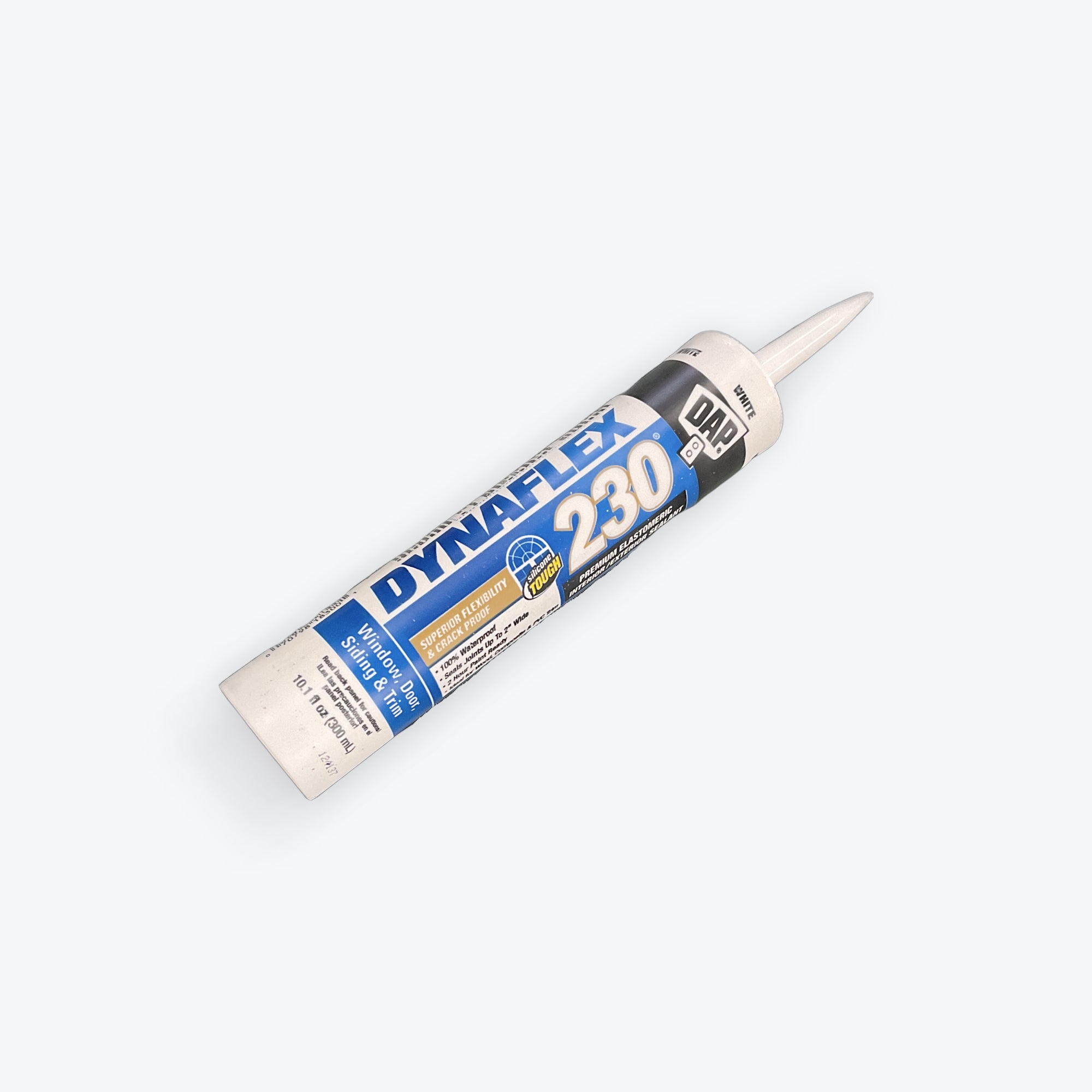 DAP Dynaflex 230 10.1 oz. White Premium Elastomeric Exterior/Interior ...